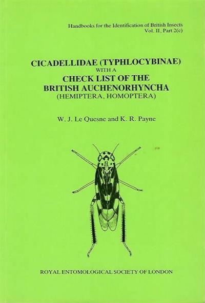 Cicadellidae (Typhlocybinae) with a check list of the British ...